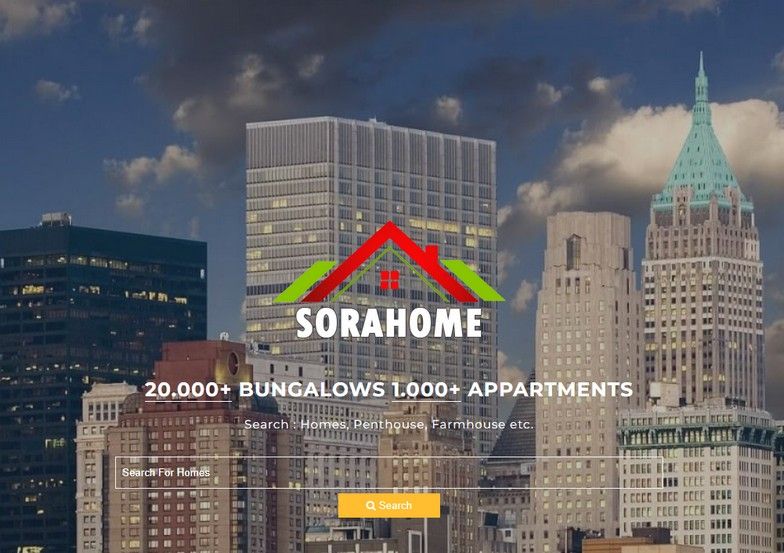 Sora Home Blogger Template Extended Version