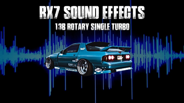 RX7 Single Turbo Sound Effect Pack