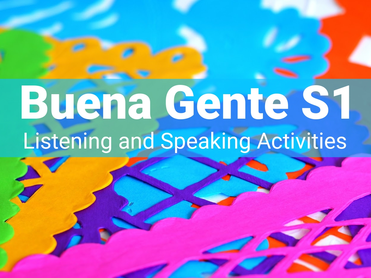 Buena Gente S1 Activities