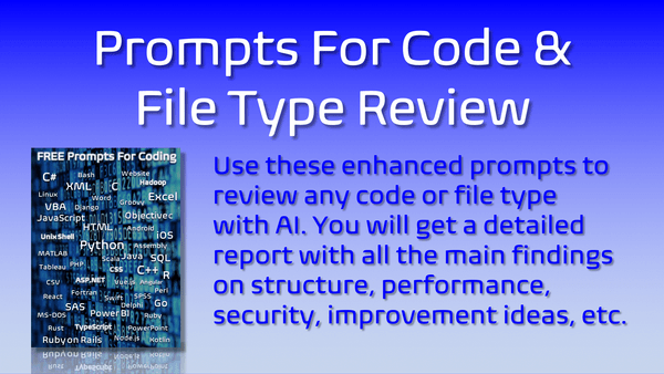 Code And File Type Review Prompts