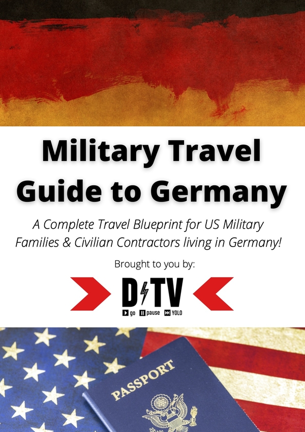 Military Travel Guide to Germany + Travel Goal Spreads