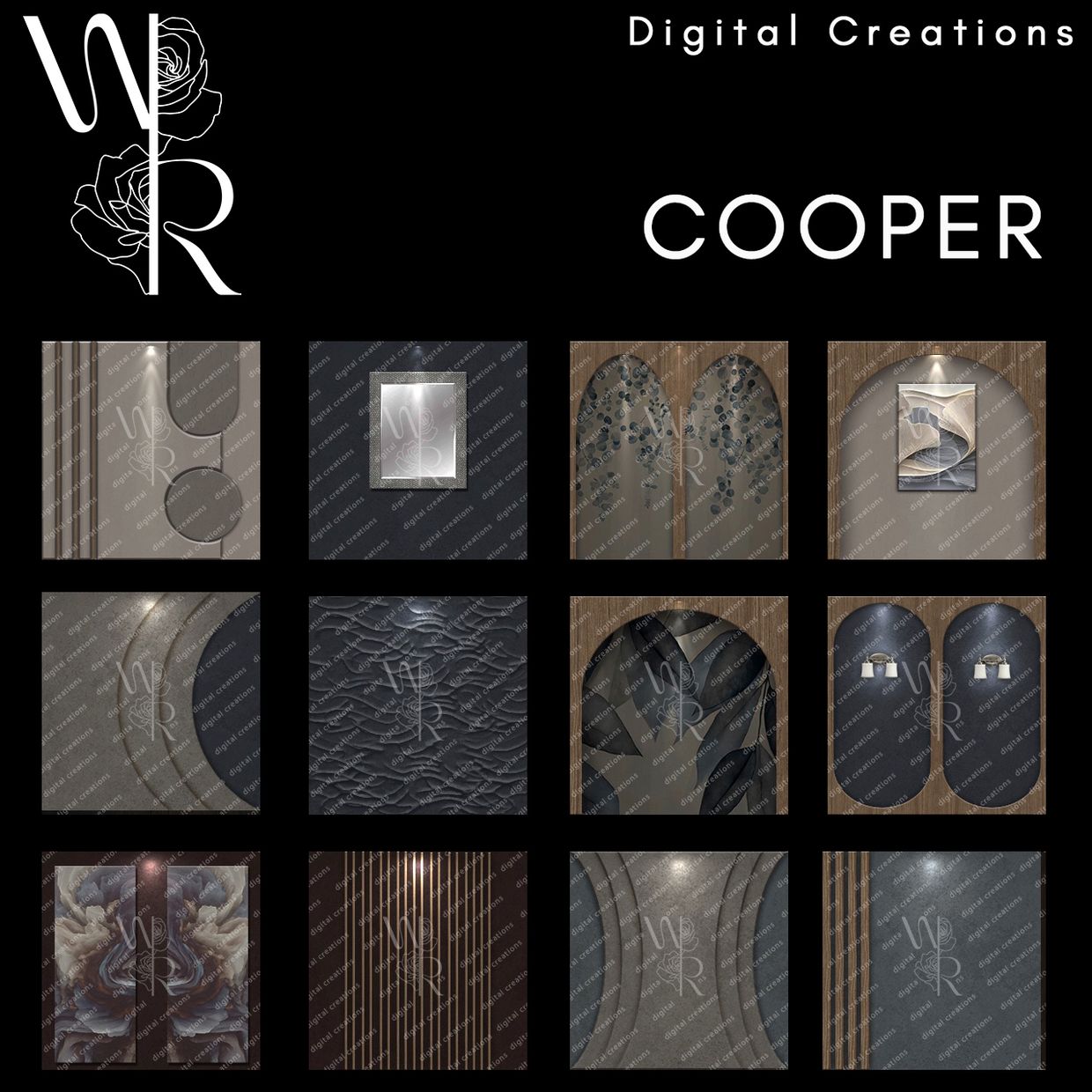 High Quality & High Resolution Seamless Textures for IMVU Create.
