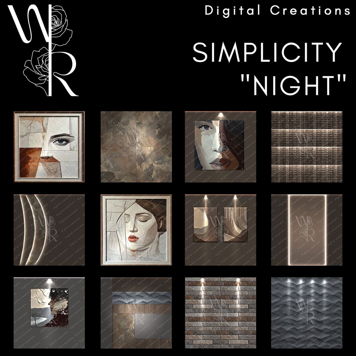 WALL TEXTURES, FLOOR TEXTURES, CEILING TEXTURES, WINDOWS, DOORS ...