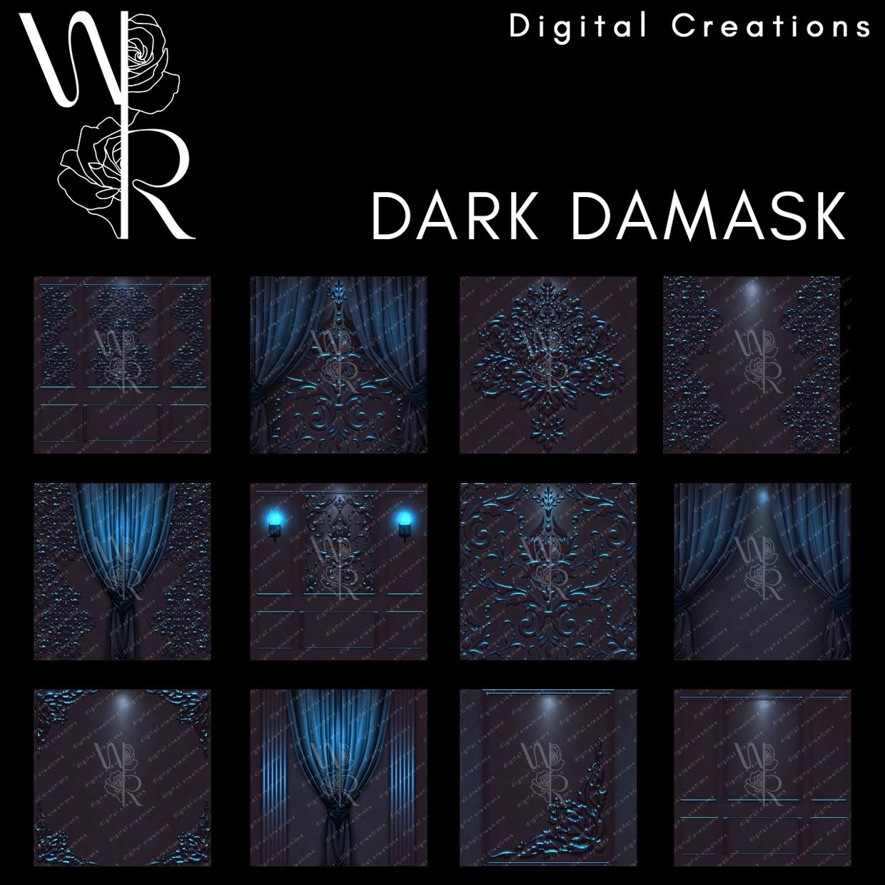 High Quality & High Resolution Seamless Textures for IMVU Create.