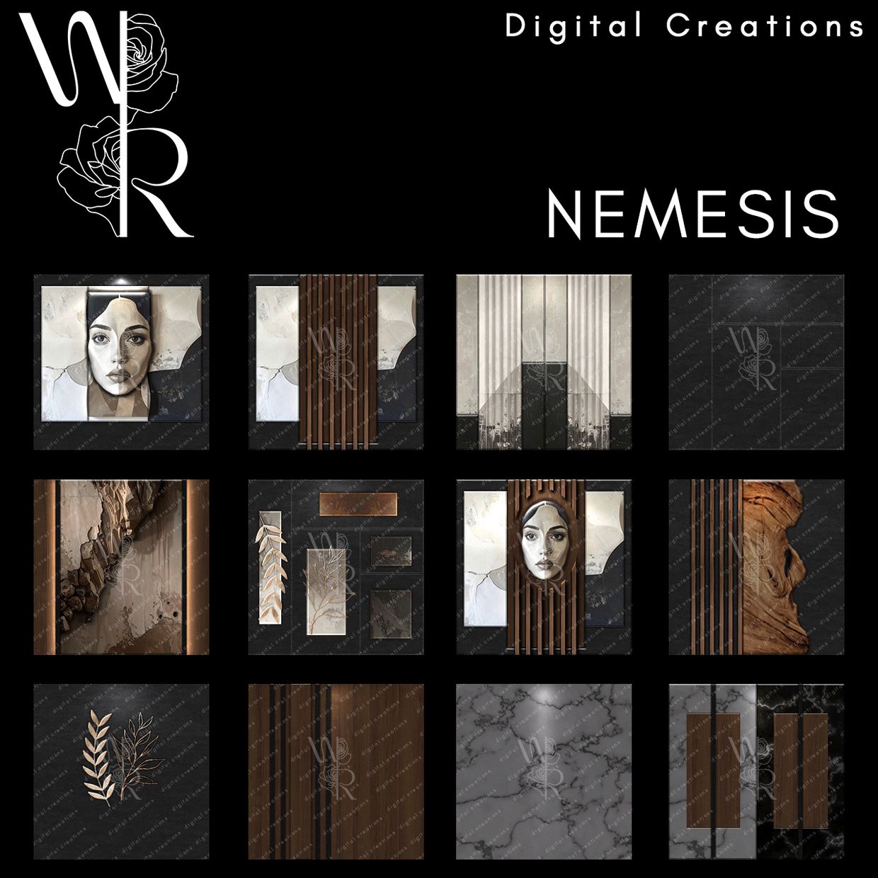 WALL TEXTURES, FLOOR TEXTURES, CEILING TEXTURES, WINDOWS, DOORS ...