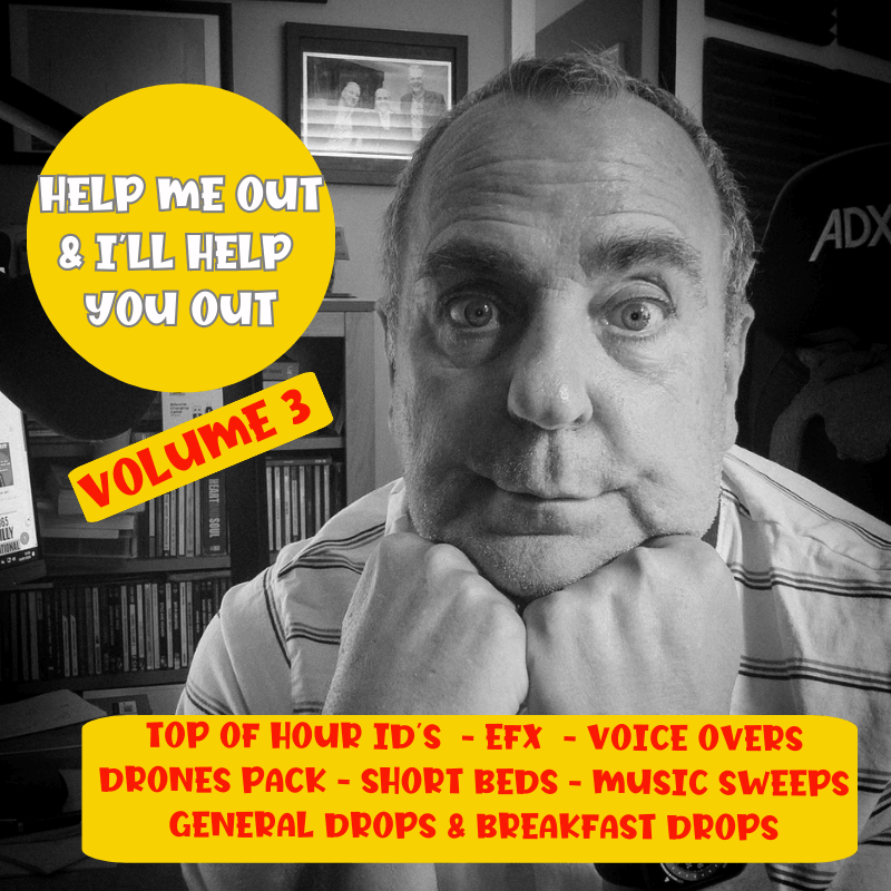Help Me Out Volume 3 - Radio & Podcast Production Pack