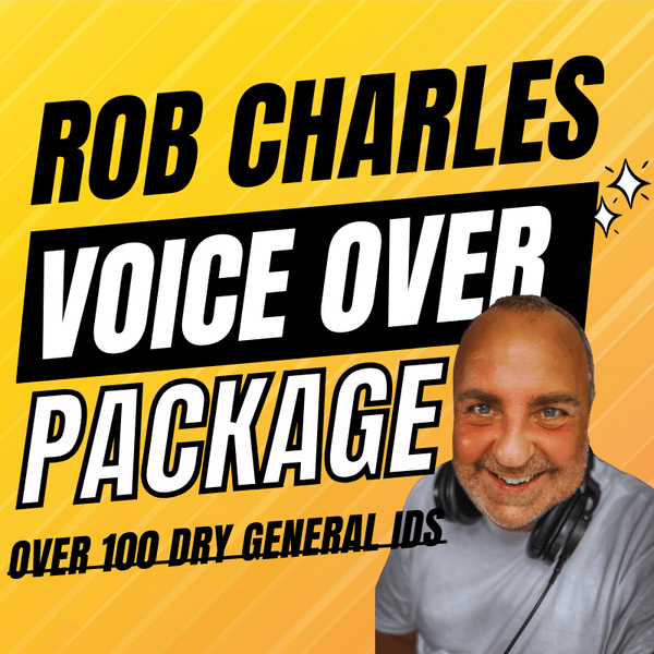 ROB CHARLES VOICE OVER PACKAGE