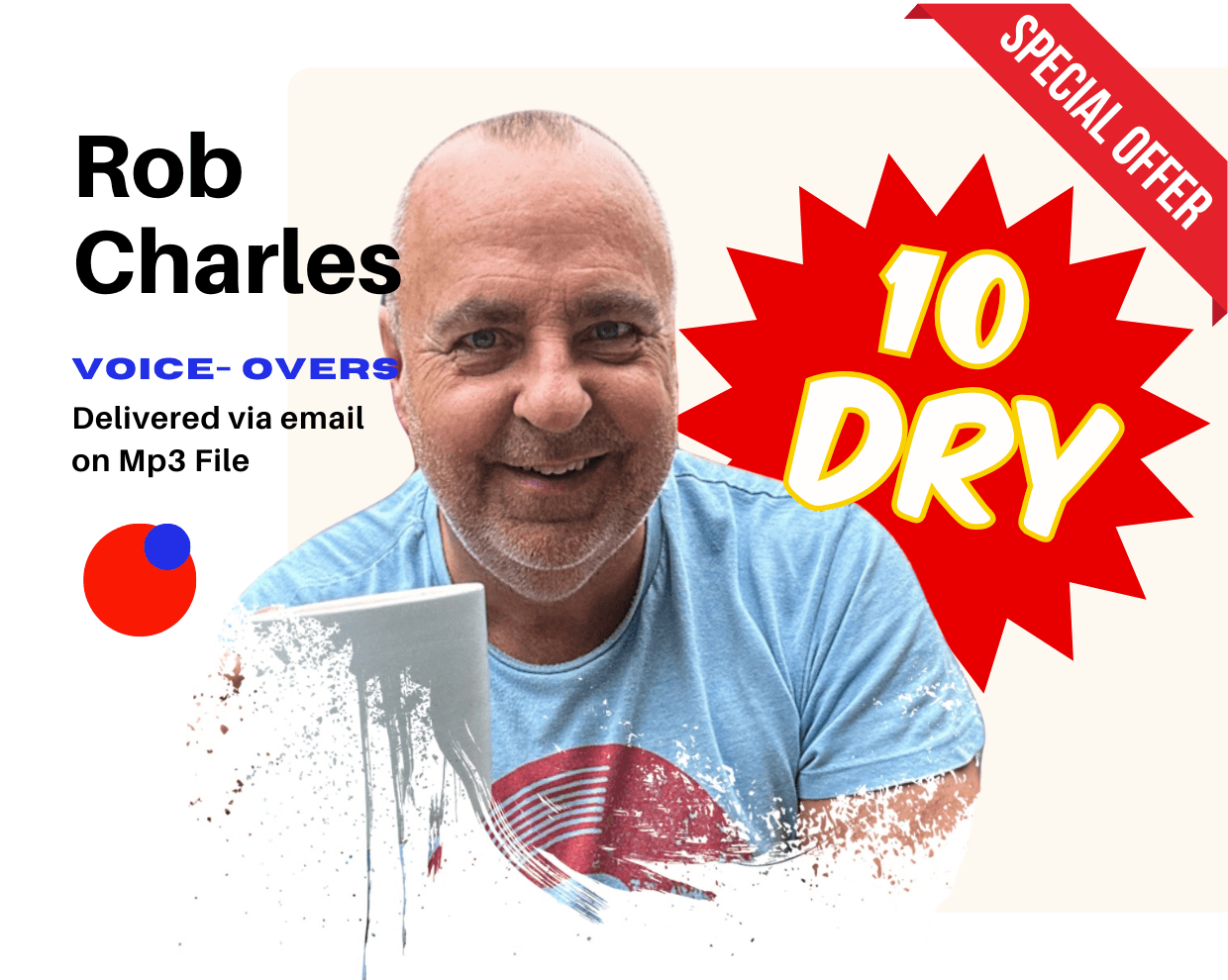 Voice Overs for Radio Stations Voiced By Rob Charles from Peter Kay's ...