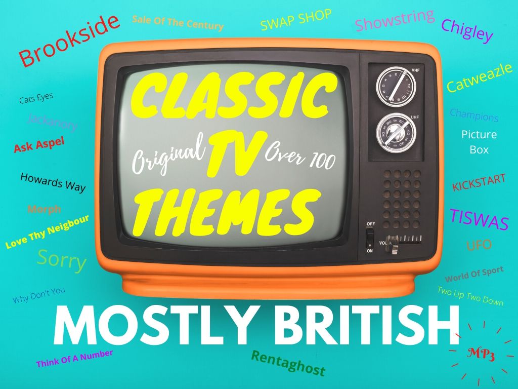CLASSIC TV THEMES - OVER 100