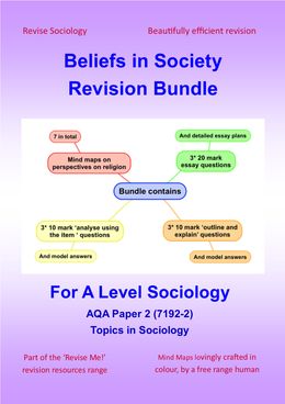A-level sociology revision mega bundle £19.99