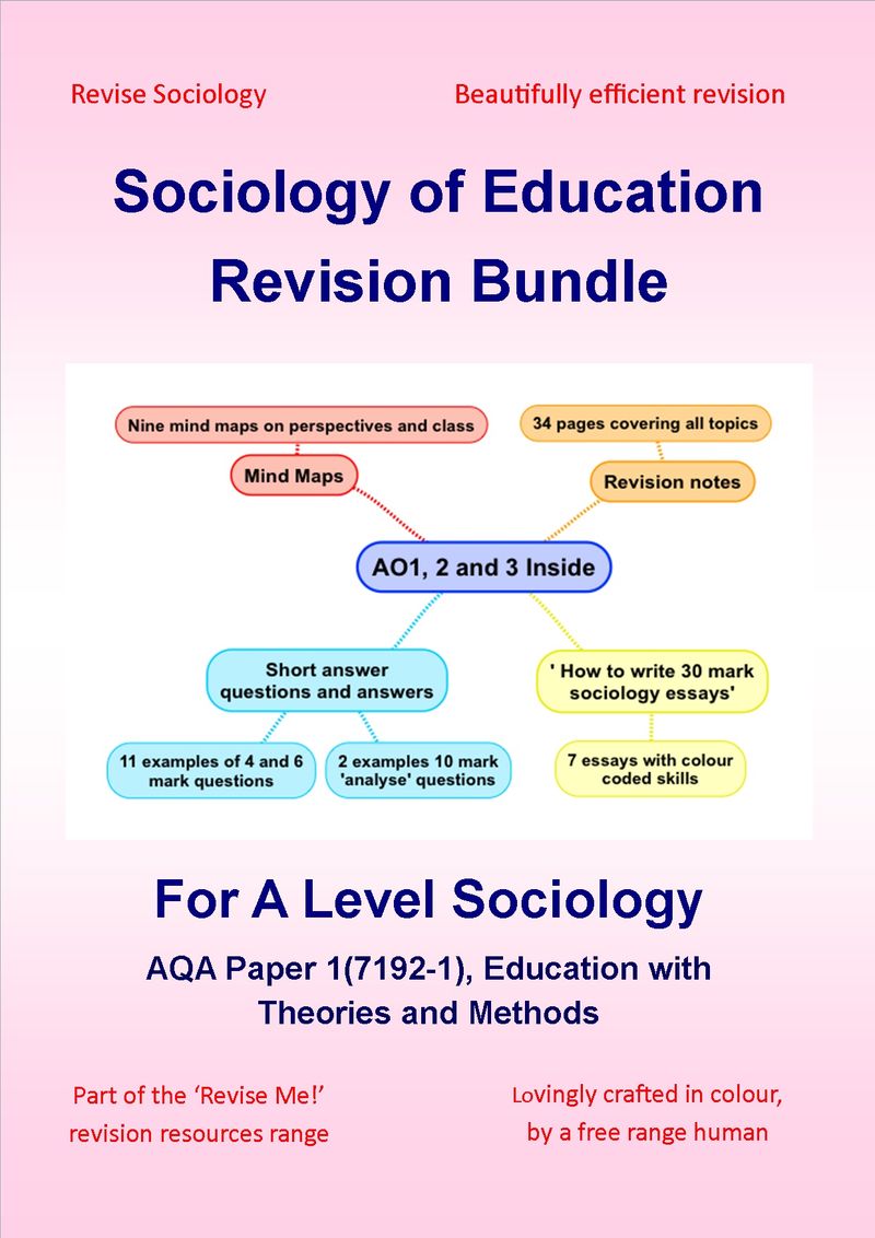 A-level sociology revision mega bundle £19.99