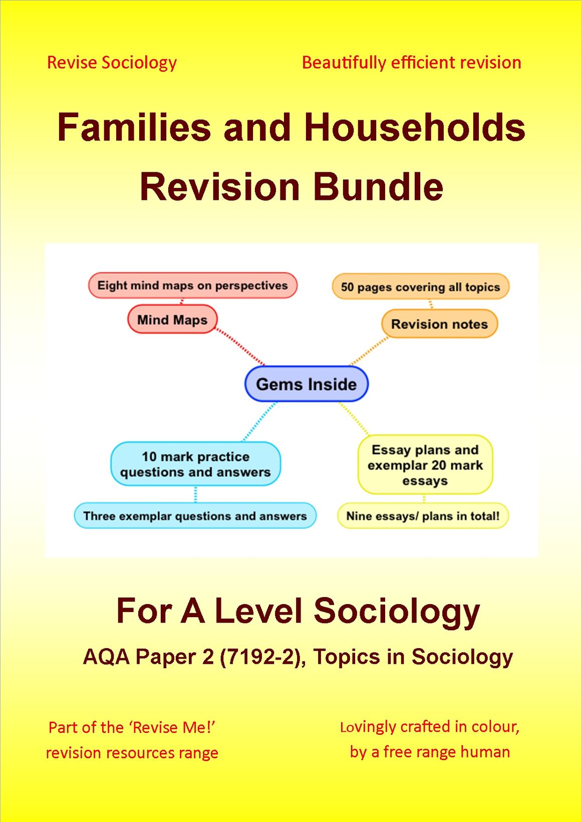 A-level sociology revision mega bundle £19.99