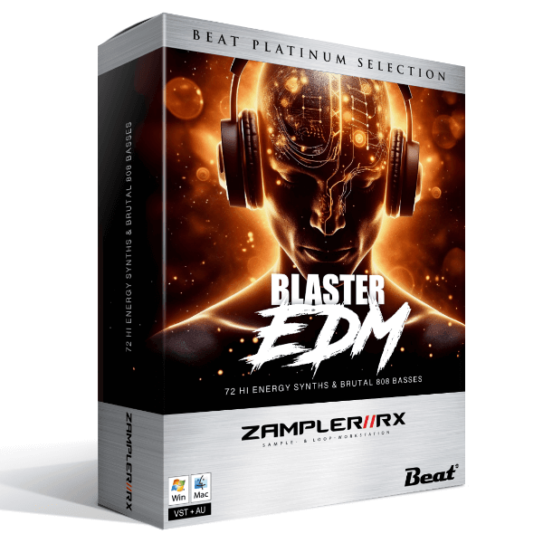 EDM Blaster – 72 Hi Energy Synths & Brutal 808 Basses