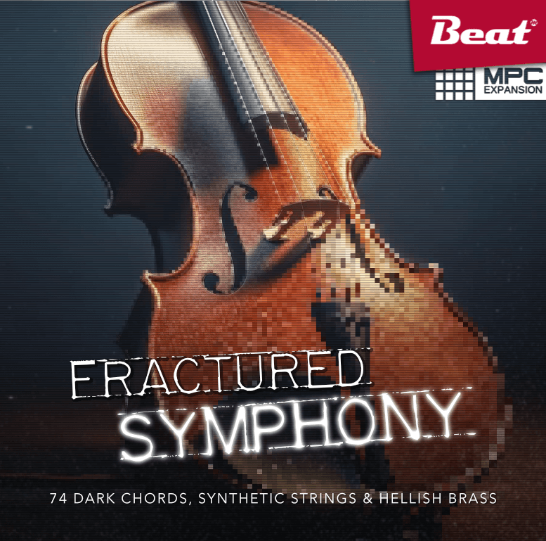 MPC Expansion: FRACTURED SYMPHPONY – 74 harp chords, synthetic strings and hellish brass