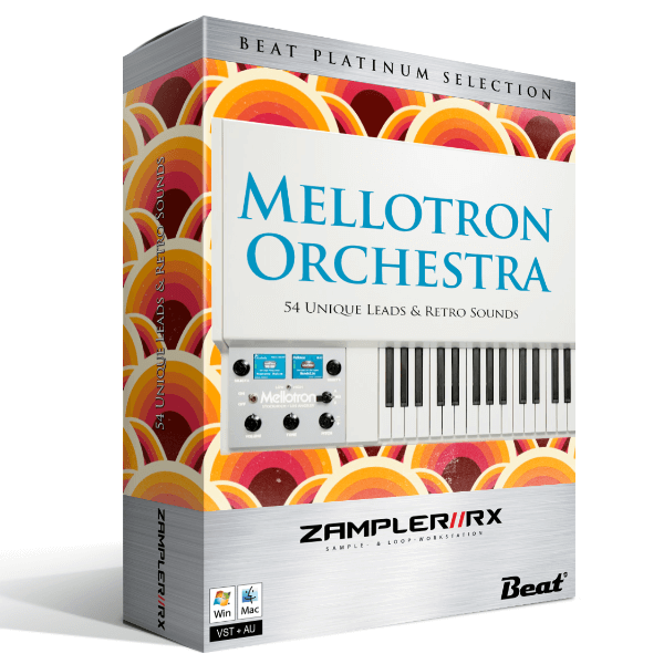 MELLOTRON ORCHESTRA – 54 Unique Leads & Retro Sounds