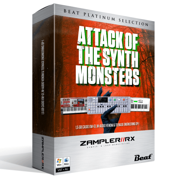 ATTACK OF THE SYNTH MONSTERS – 95 uique patches