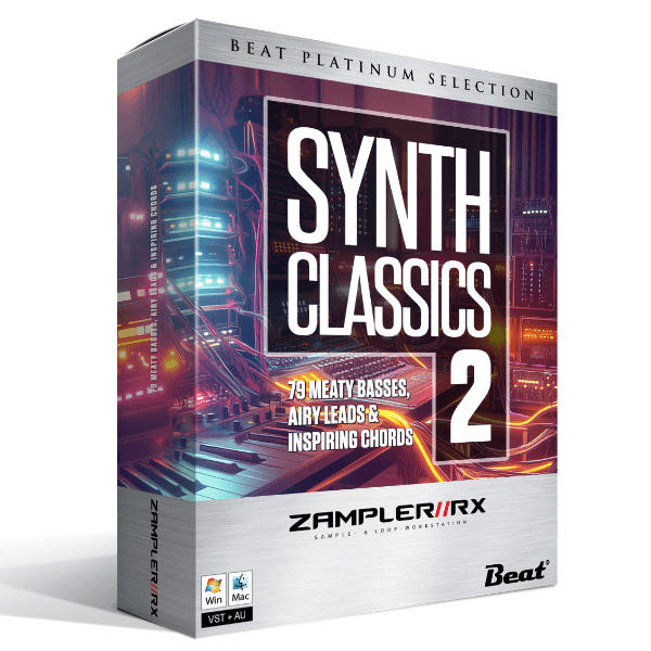 SYNTH CLASSICS II – 79 meaty basses, airy leads & inspiring chords