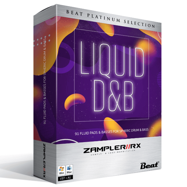 LIQUID D&B – 91 pads & basses for spheric Drum & Bass