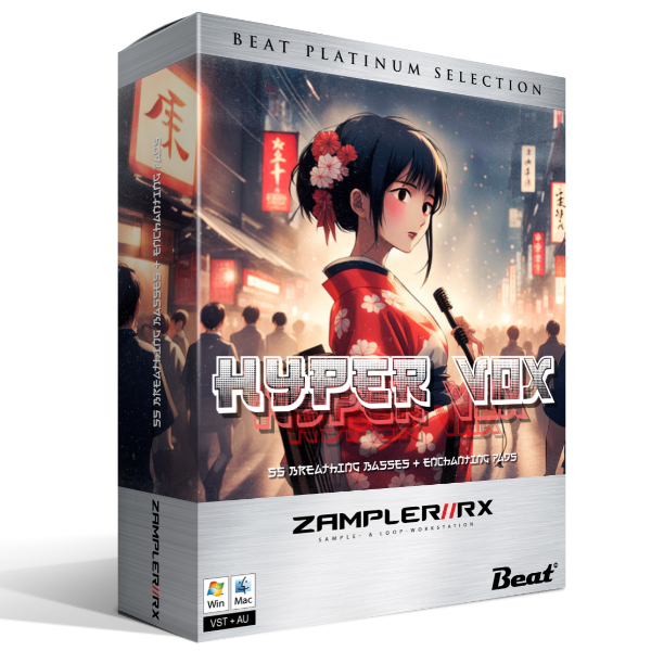HYPER VOX – 55 Breathing Basses, Singing Synths & Enchanting Pads