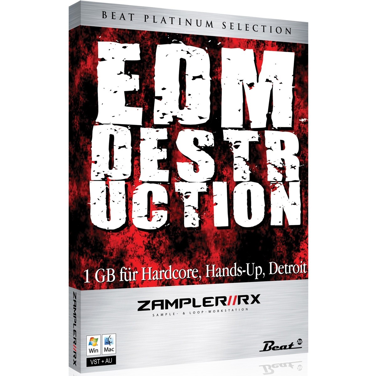 EDM DESTRUCTION – sound bank for Zampler//RX workstation (Win/OSX plugin included)