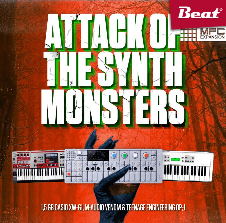 MPC Expansion: ATTACK OF THE SYNTH MONSTERS – 95 unique patches
