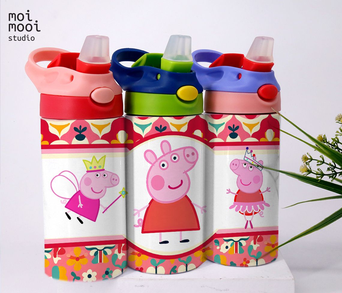 Peppa Pig 12oz Kids Sippy Tumbler Design
