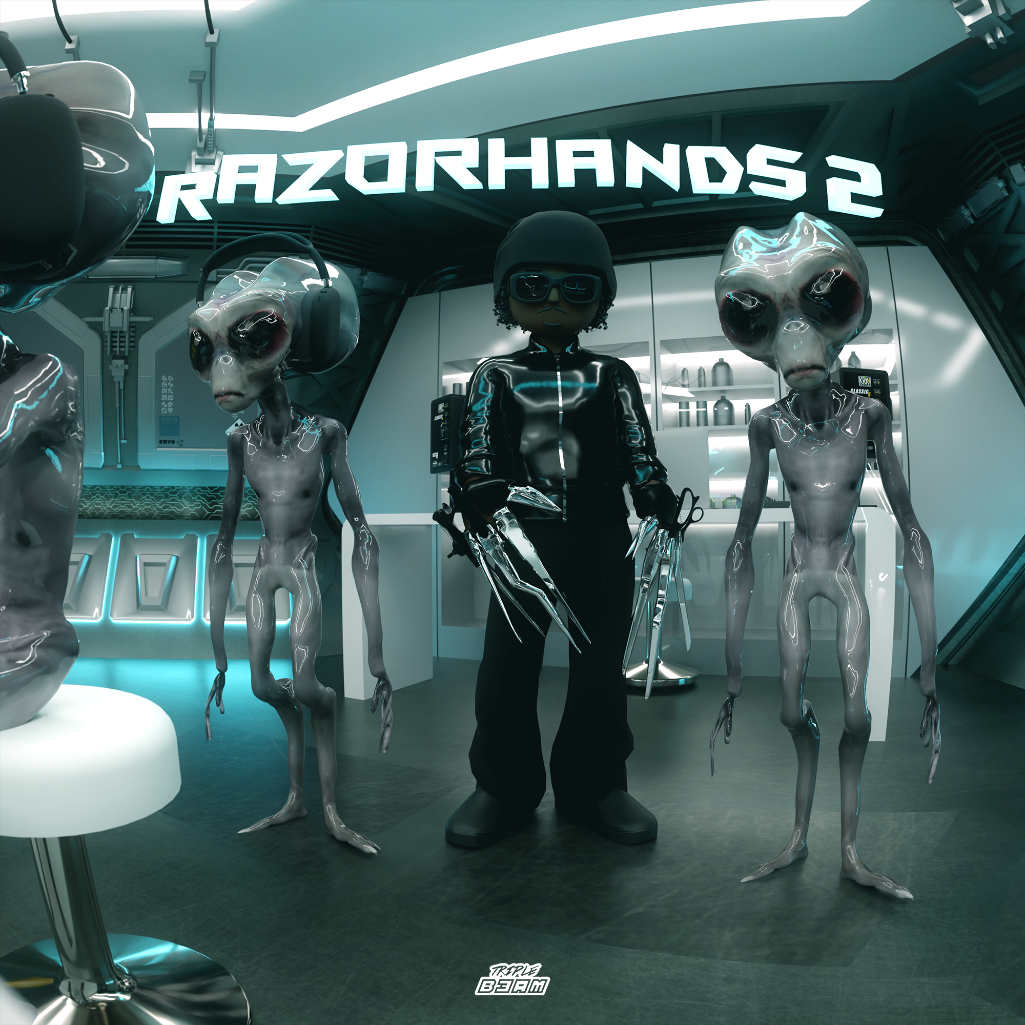 RAZORHANDS 1 Drum Kit