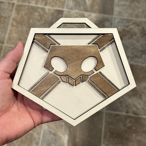 Reaper Badge Stacked Sign