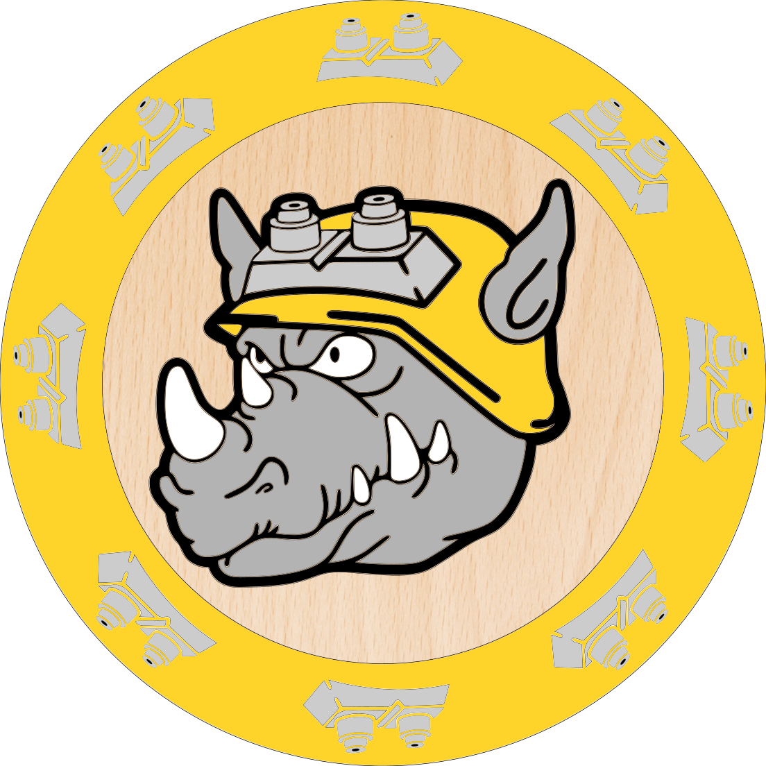 Steady Rock Stacked Sign