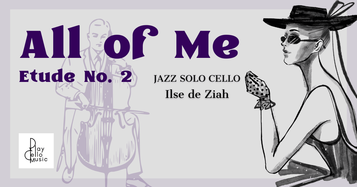 Gypsy Jazz Cello Etude No. 2 - Solo with Backing Tracks | PDF + MP3