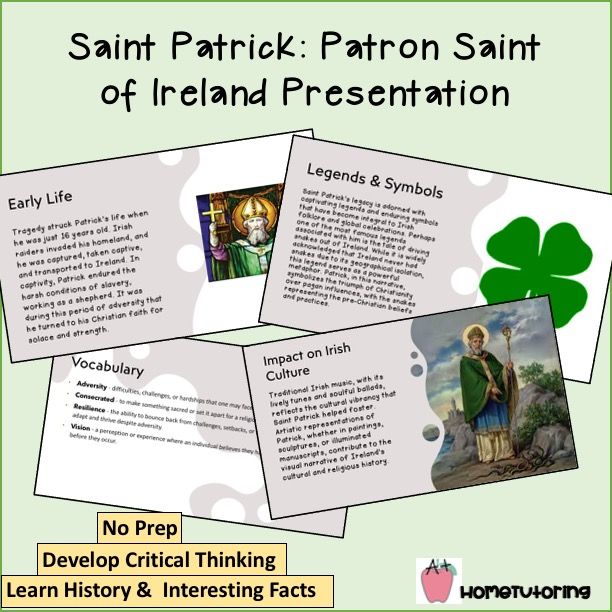 Saint Patrick: Patron Saint of Ireland PowerPoint Presentation