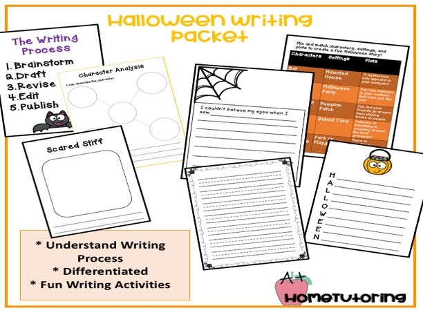Spooky Scribes Halloween Writing Packet