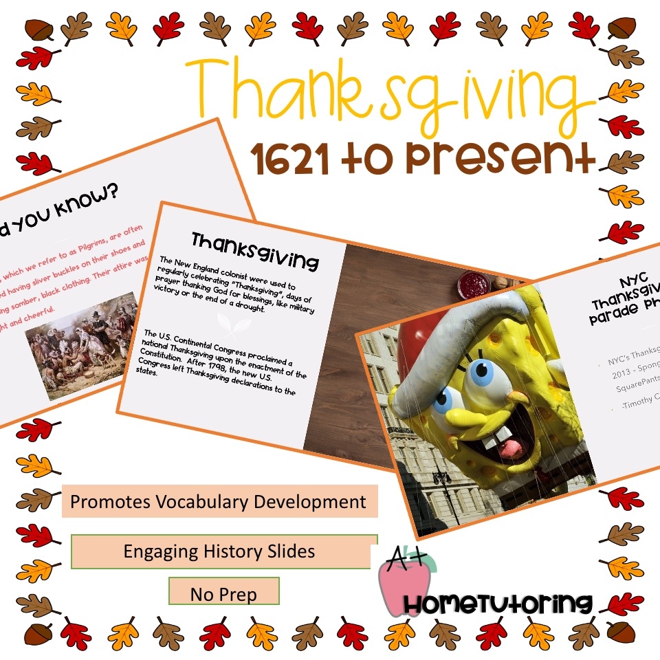 Thanksgiving 1621 to Present PowerPoint Presentation