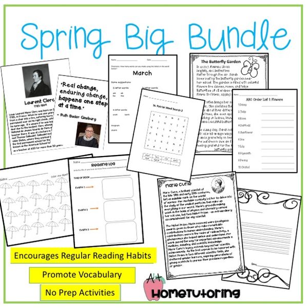 Spring Growing Big Bundle (March, April, May)