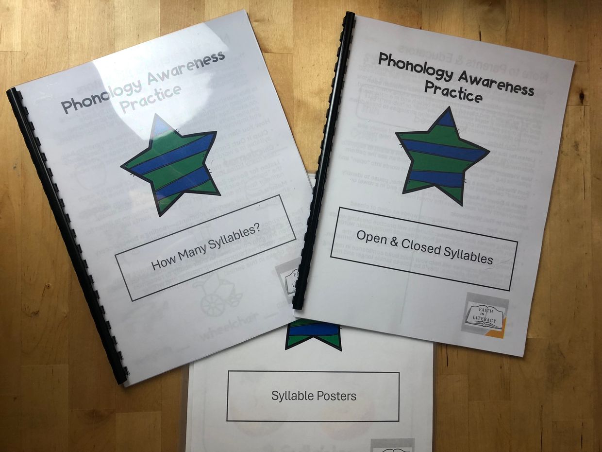 Phonological Awareness: Syllables Activities Set