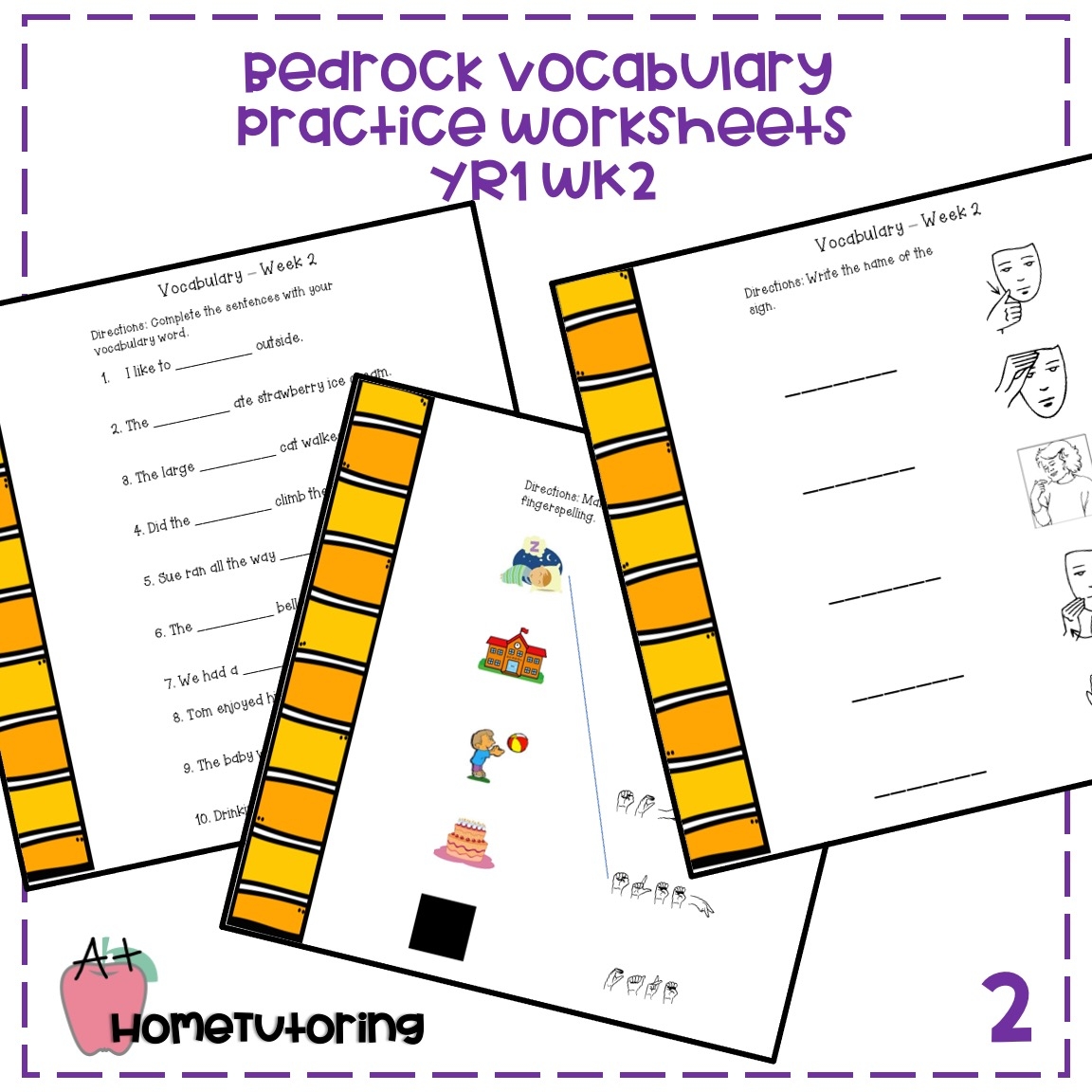 Bedrock Practice Sheets YR1 WK2