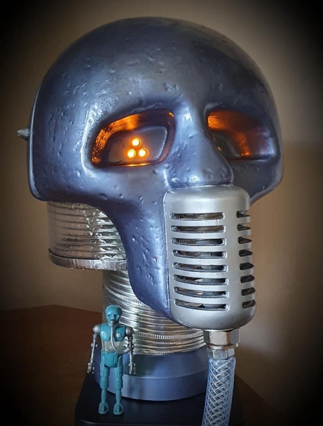 Medical droid head STL 3d print file
