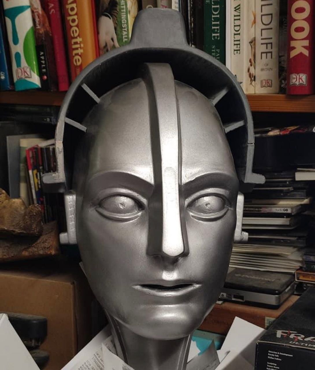 Maria full size head to fit the body STL from Metropolis