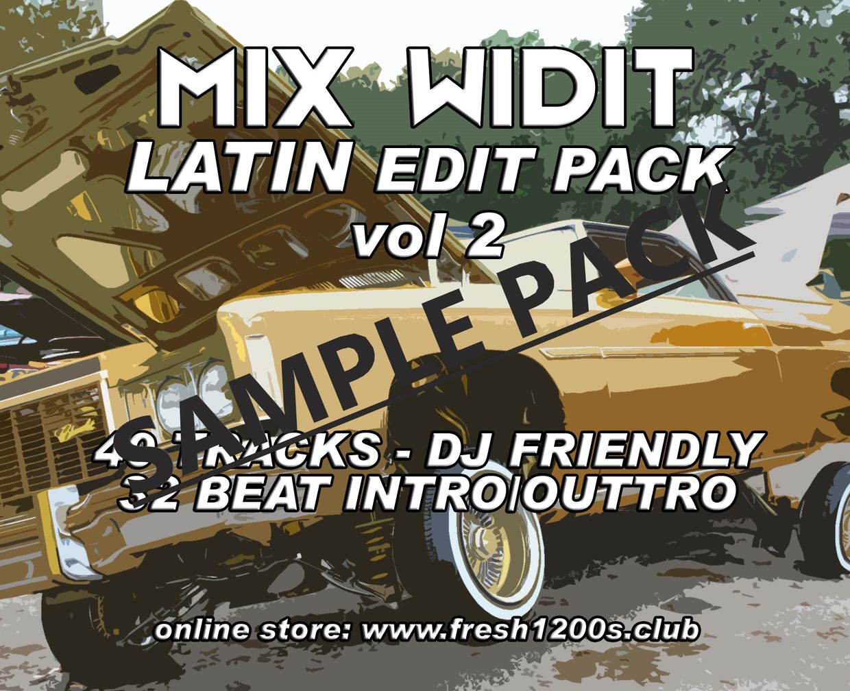 Mix Widit Latin Pack vol 2-SAMPLER