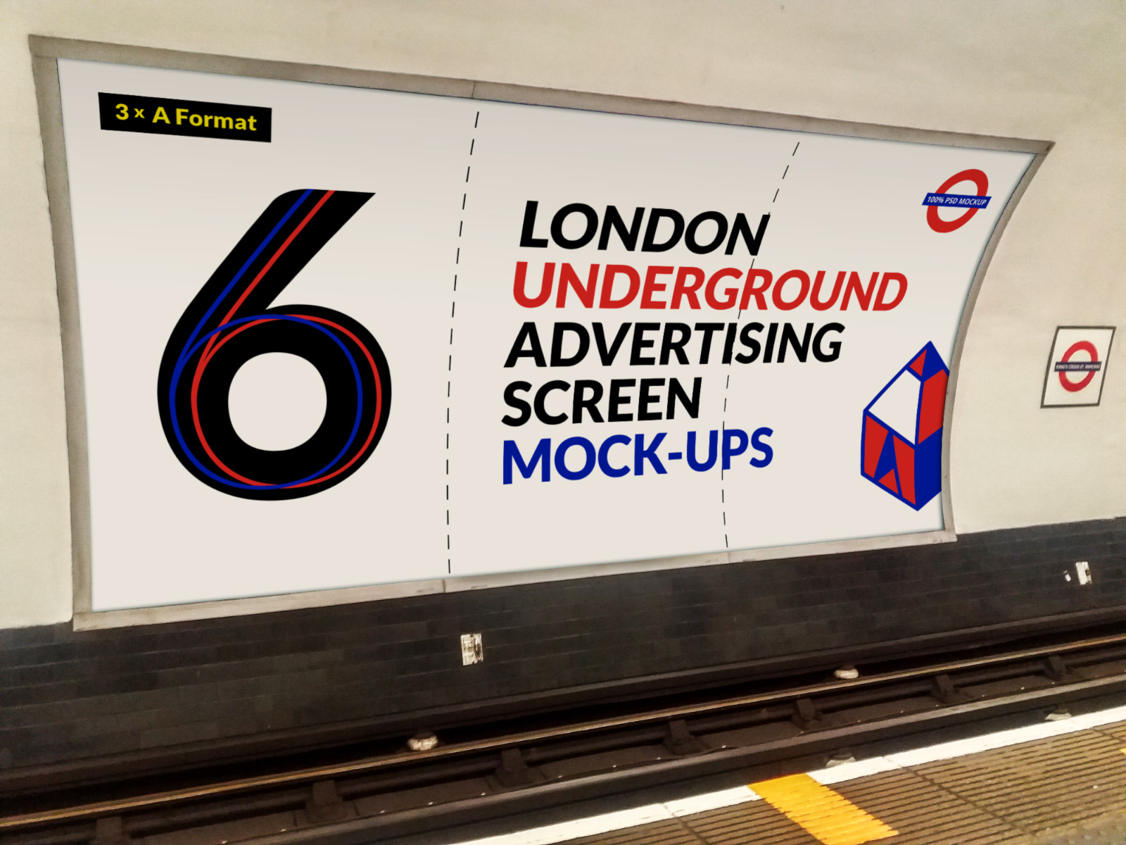 London Underground Advertising Screen Mock-Ups 12