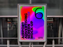 Outdoor Advertising Screen Mock Ups