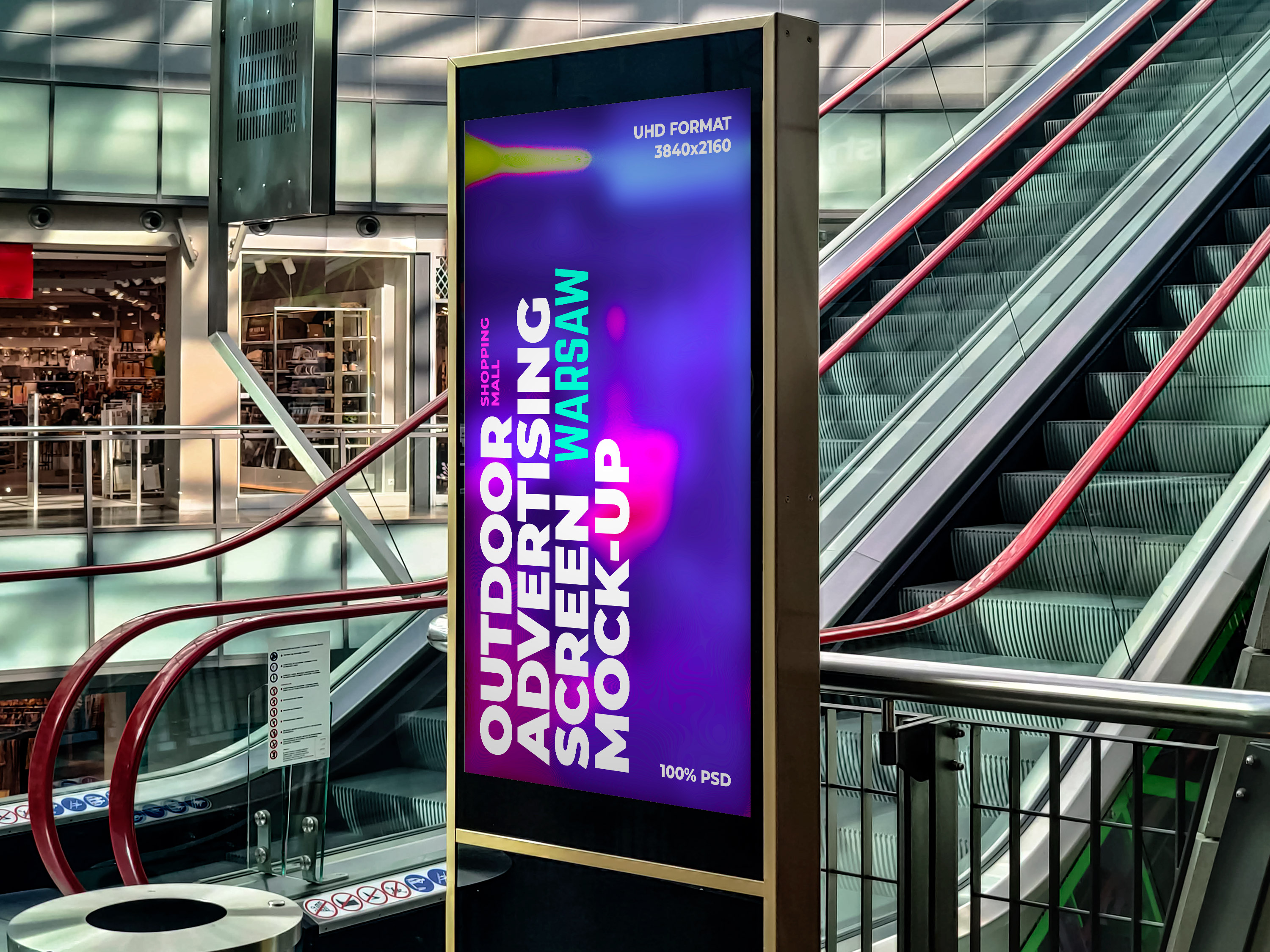 Outdoor Advertising Screen Mock-Ups 16