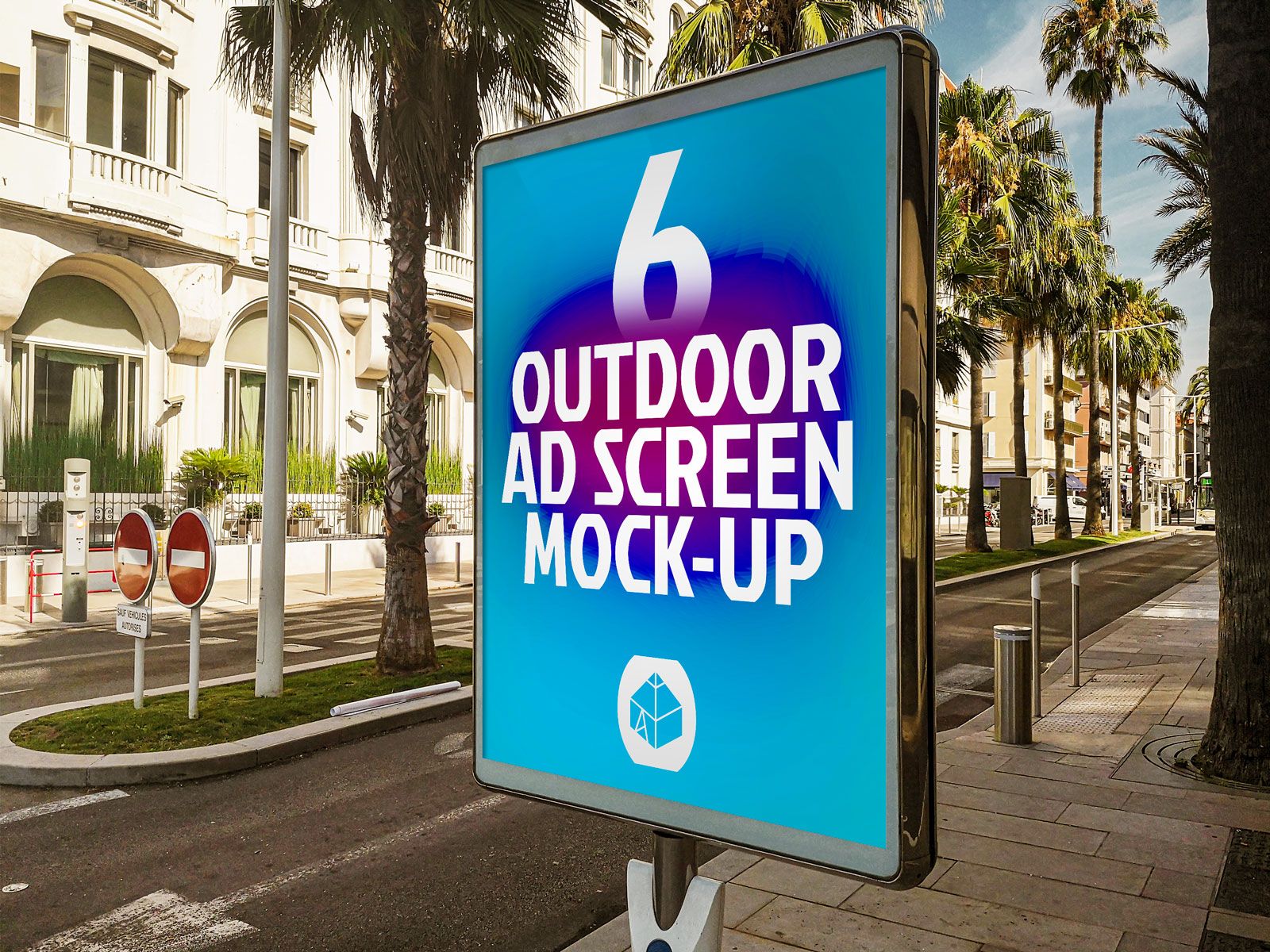 Airport Ad Screen Mock-Ups 12 v2