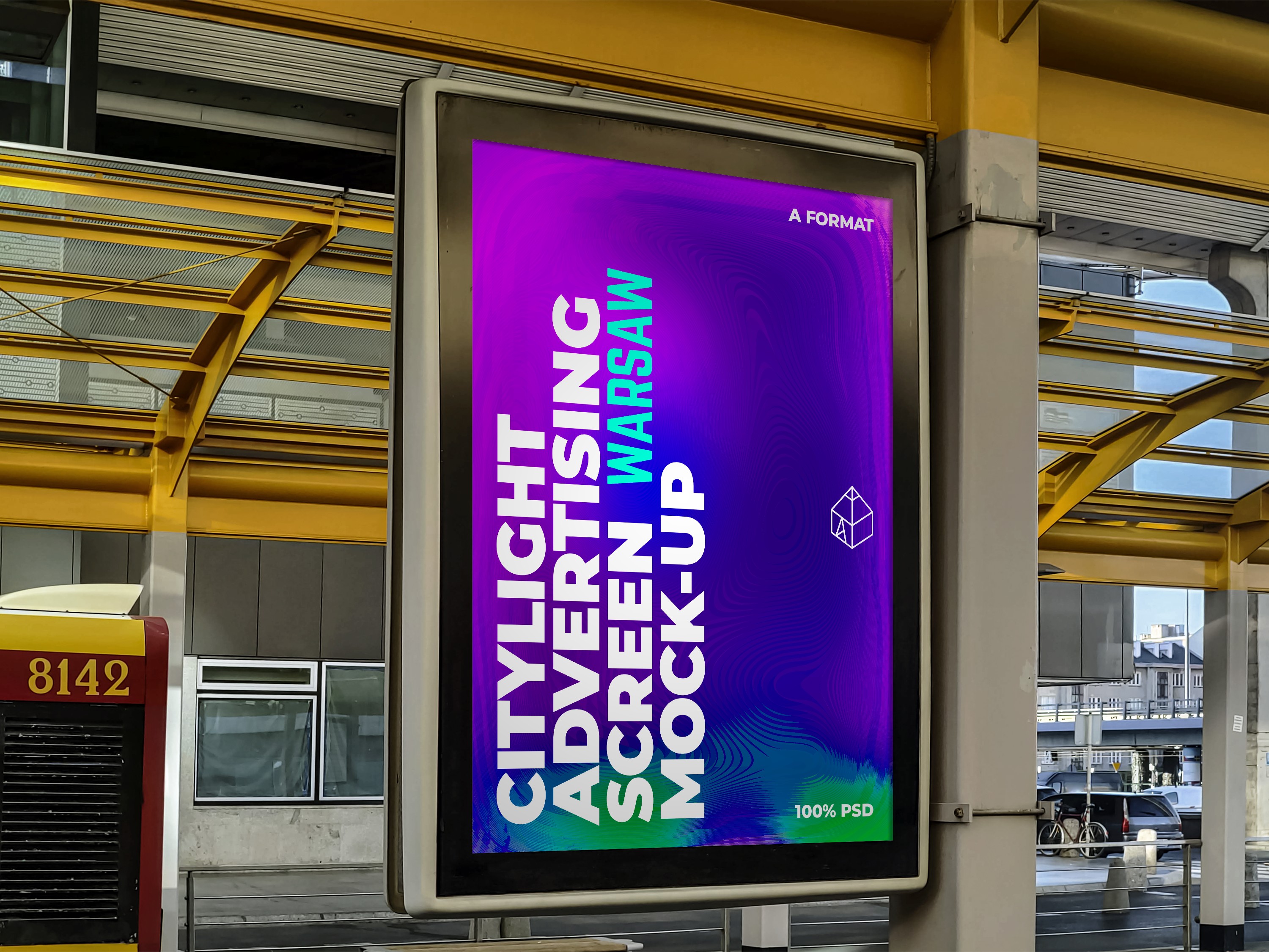 Outdoor Advertising Screen Mock-Ups 9