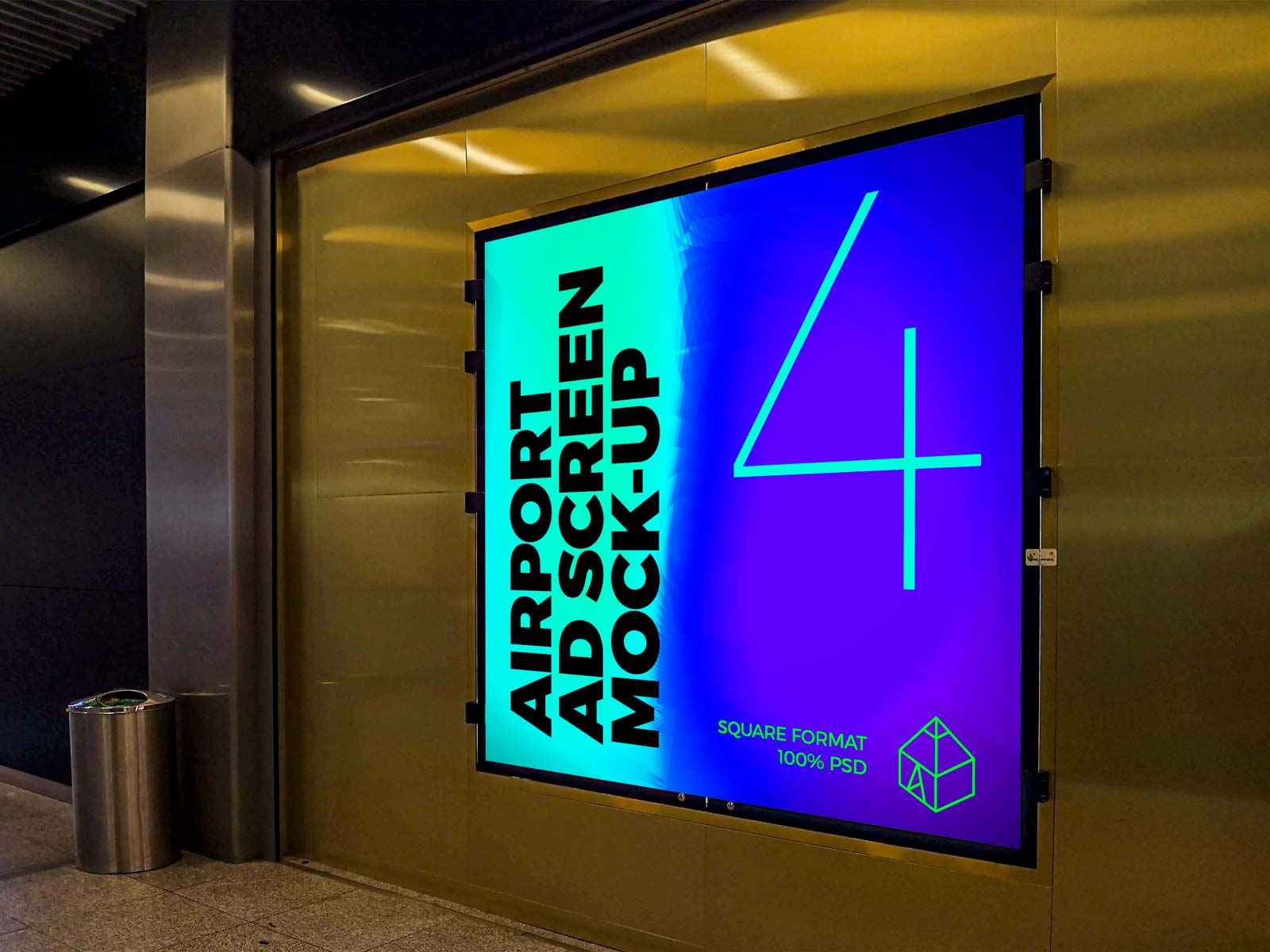 Outdoor Advertising Screen Mock-Ups 11 (v.3)