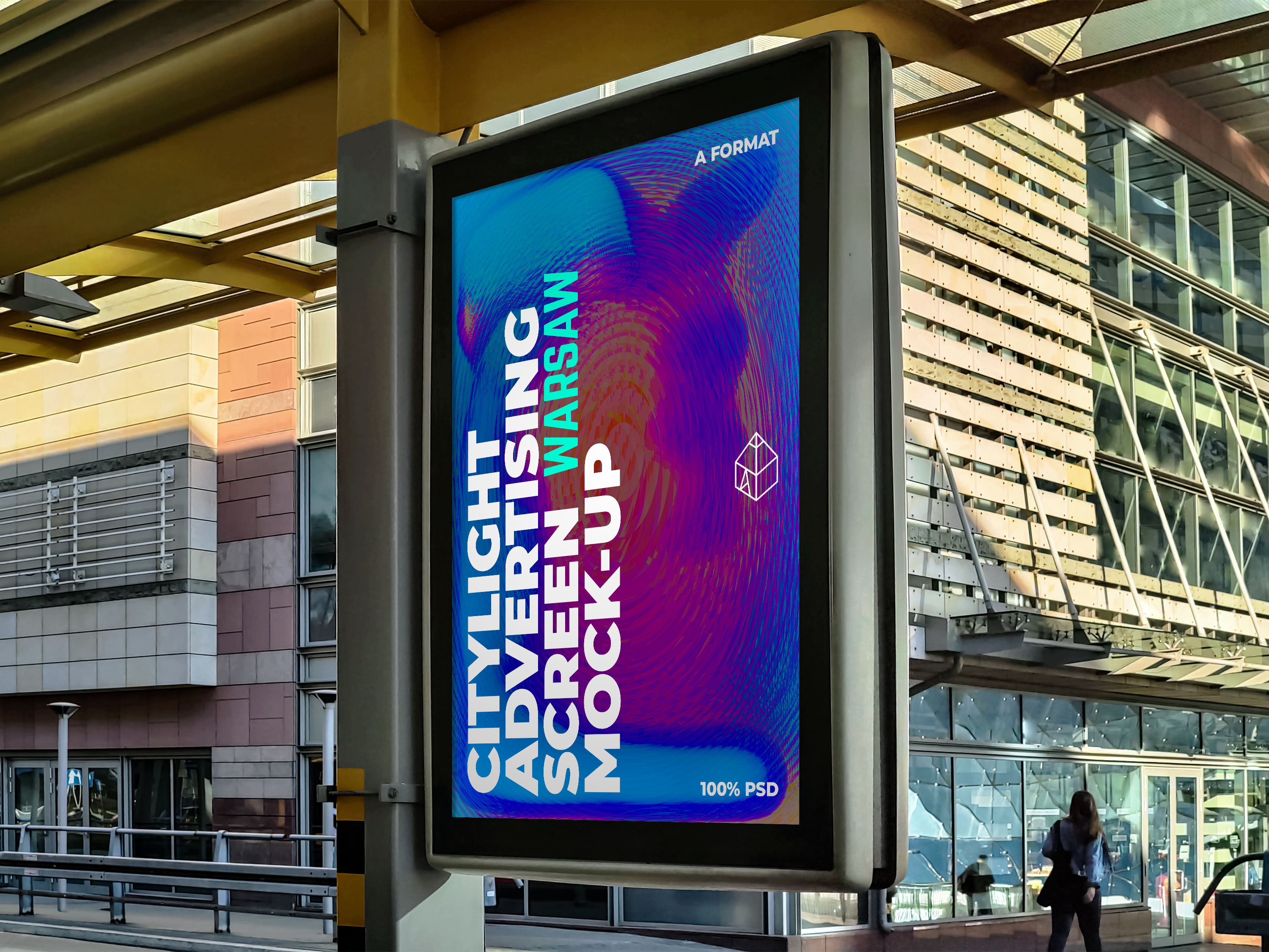 Outdoor Advertising Screen Mock-Ups 6 (v.2)