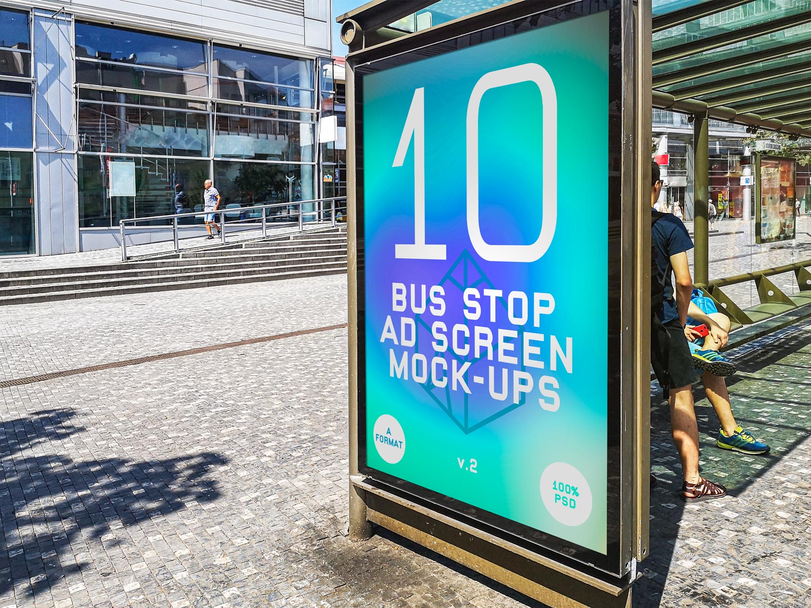 Bus Stop Ad Mock-Ups