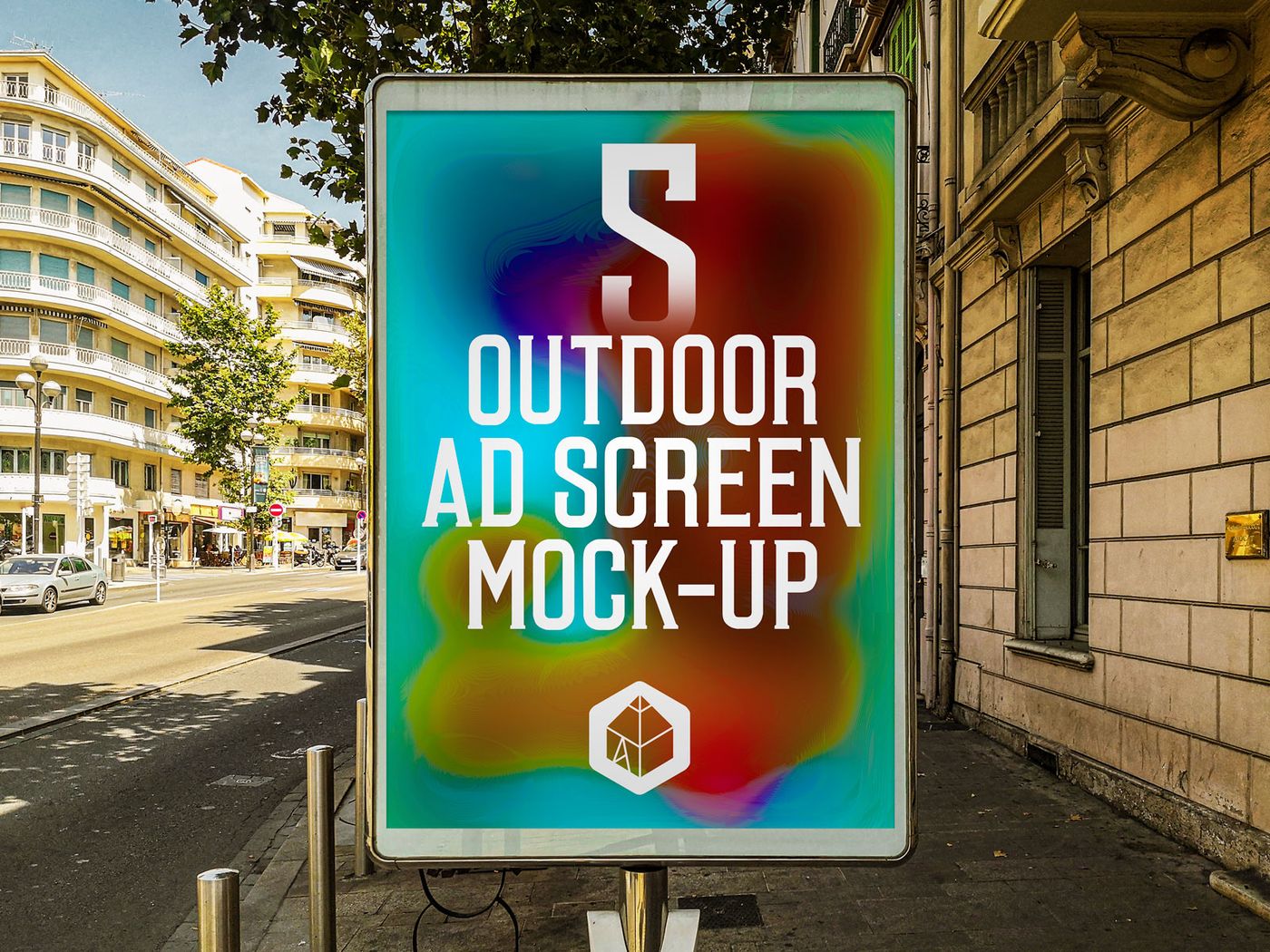 Airport Ad Screen Mock-Ups 12 v2