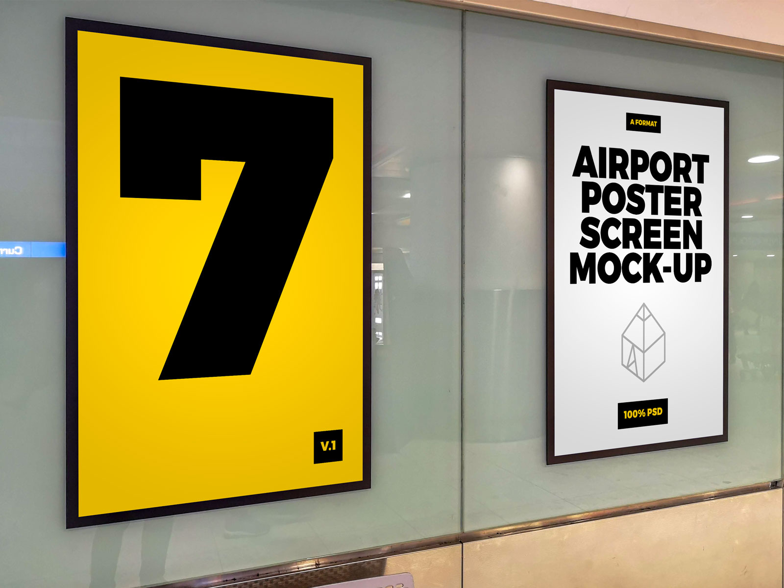 Airport Poster Mock-Ups