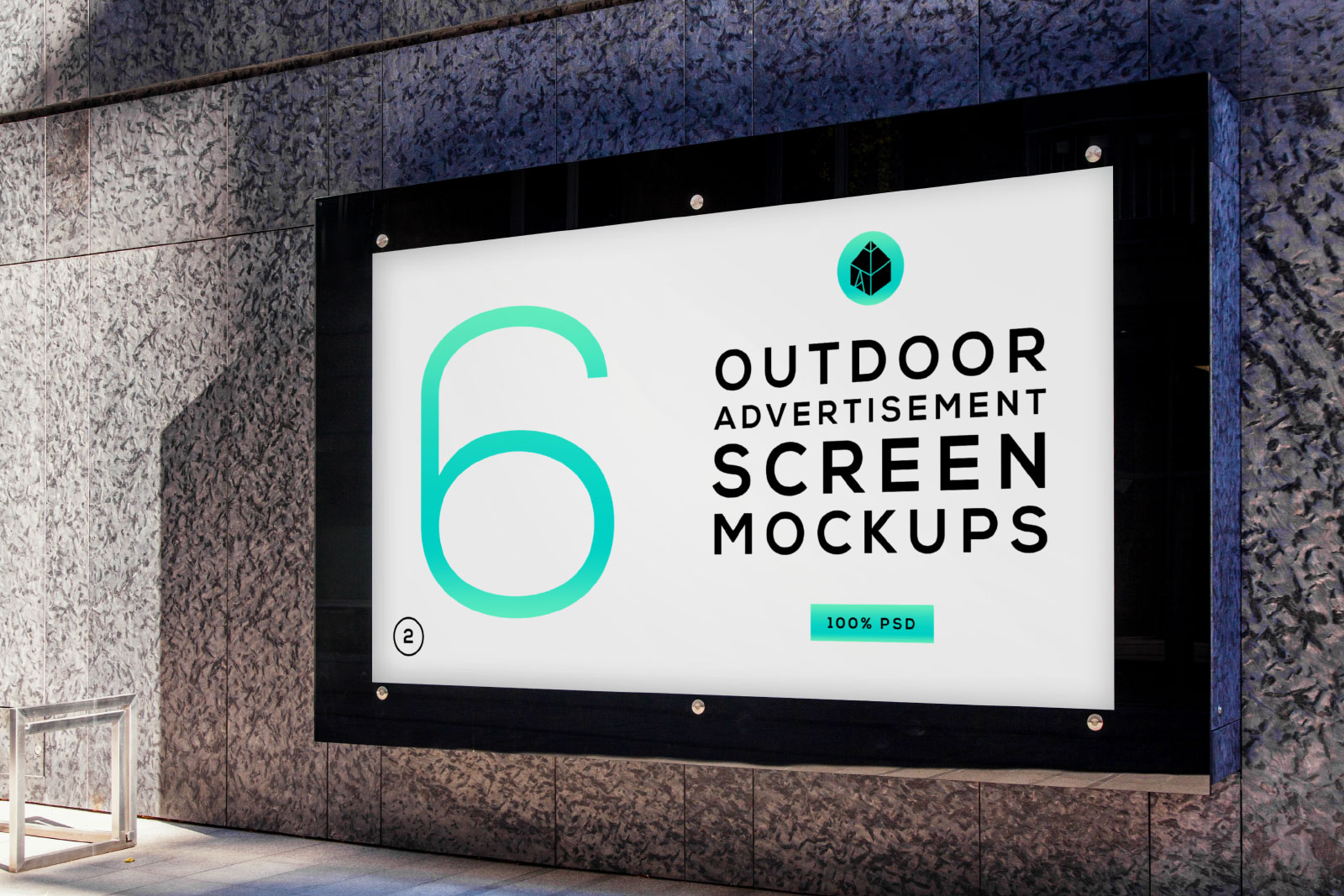 Outdoor Advertising Screen Mock-Ups 14 (v.3)